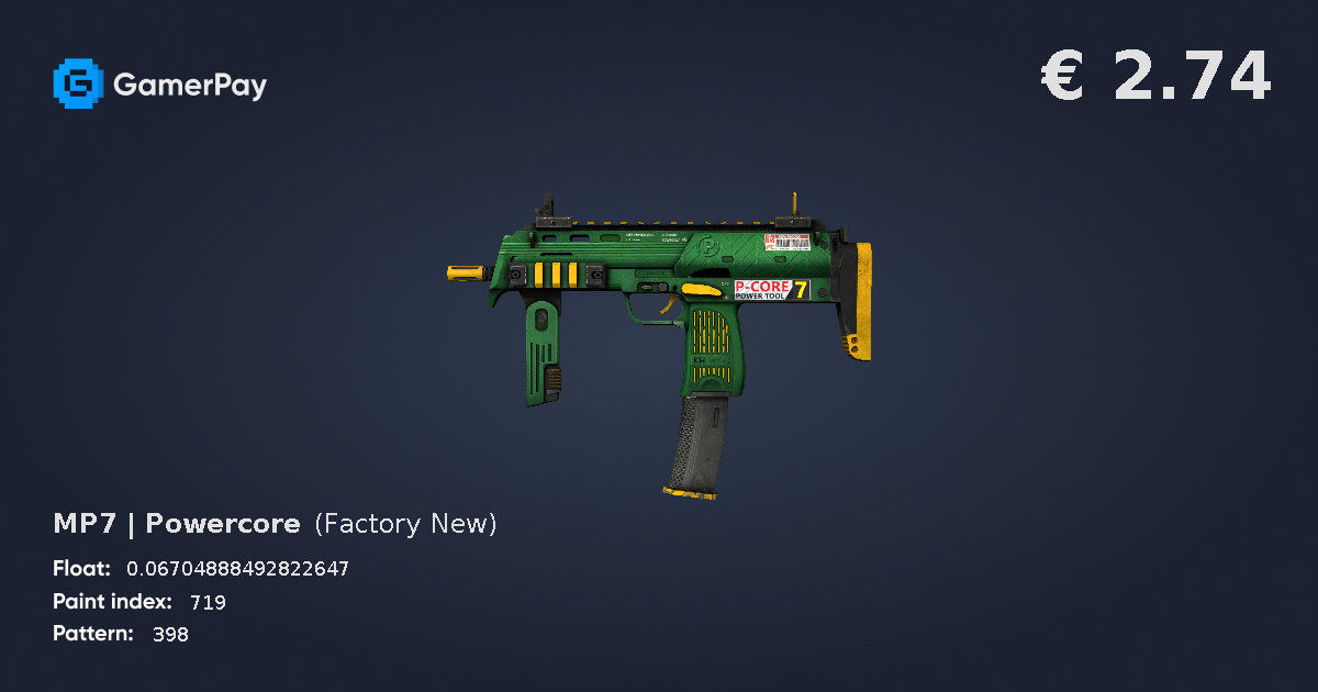 MP7 | Powercore on GamerPay