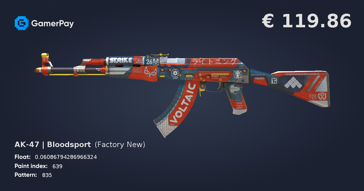 AK-47 | Bloodsport on GamerPay