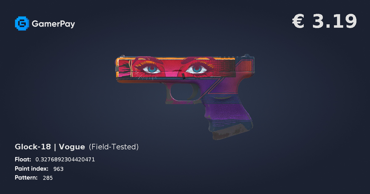 Glock-18 | Vogue on GamerPay