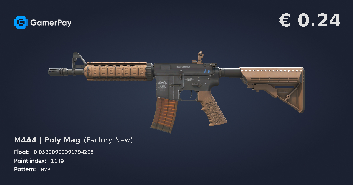 M4A4 | Poly Mag on GamerPay