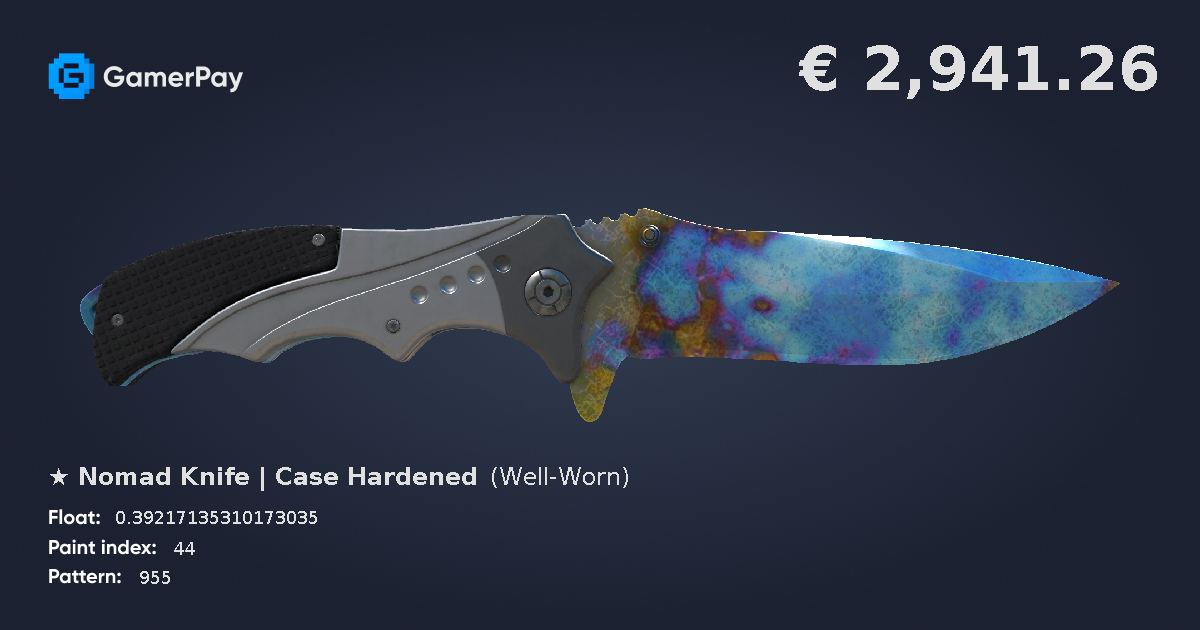 Nomad Knife | Case Hardened on GamerPay