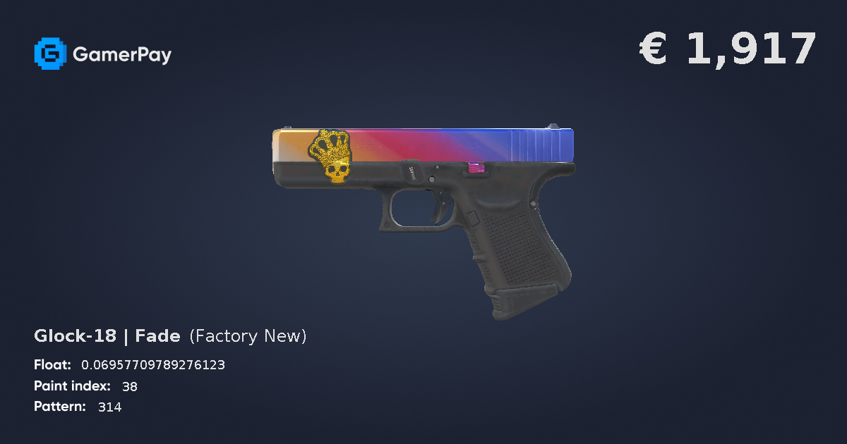 Glock-18 | Fade on GamerPay