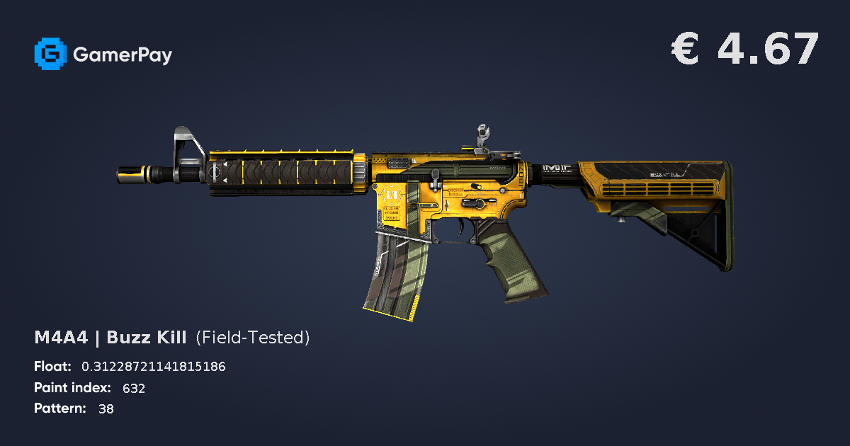 M4A4 | Buzz Kill on GamerPay