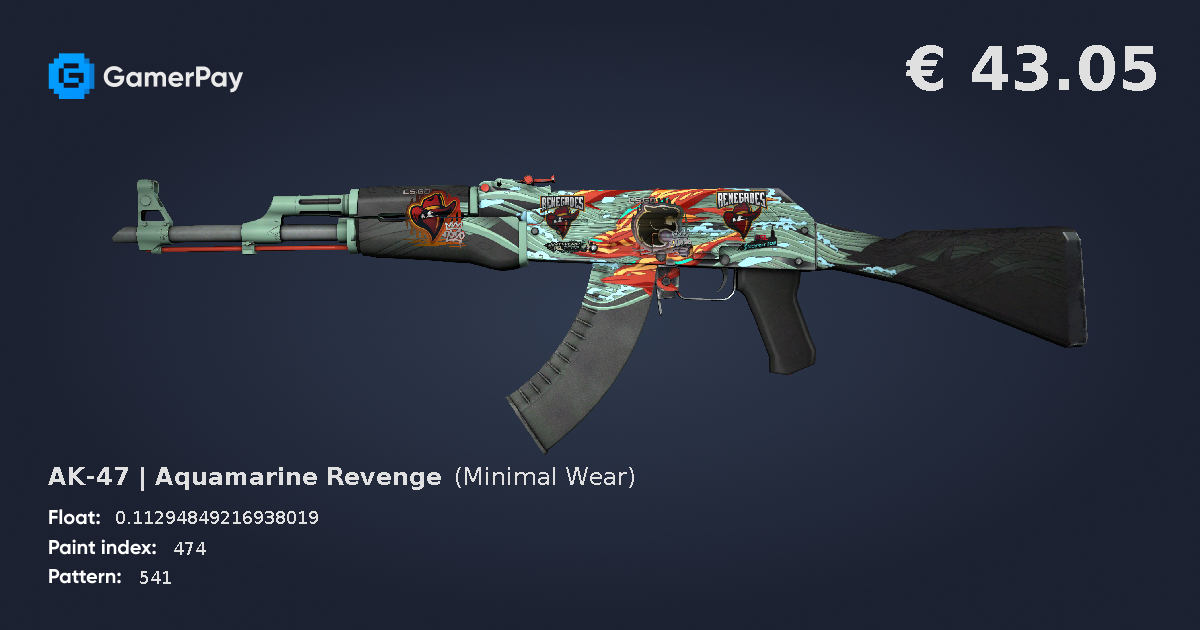AK-47 | Aquamarine Revenge on GamerPay