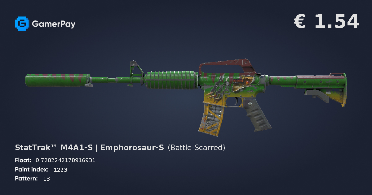 StatTrak™ M4A1-S | Emphorosaur-S on GamerPay