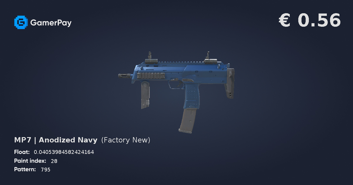 MP7 | Anodized Navy on GamerPay