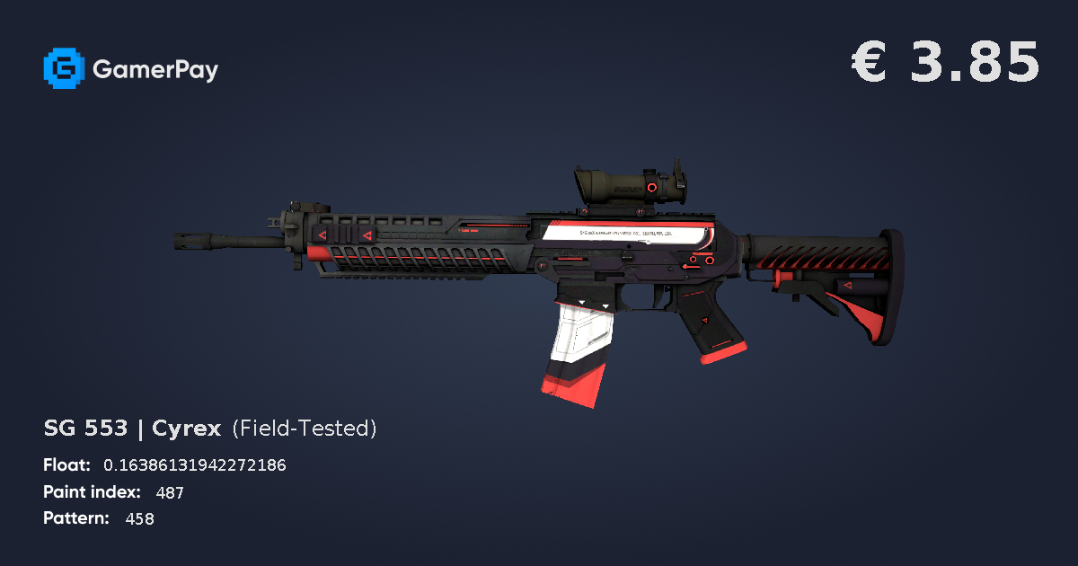 SG 553 | Cyrex on GamerPay