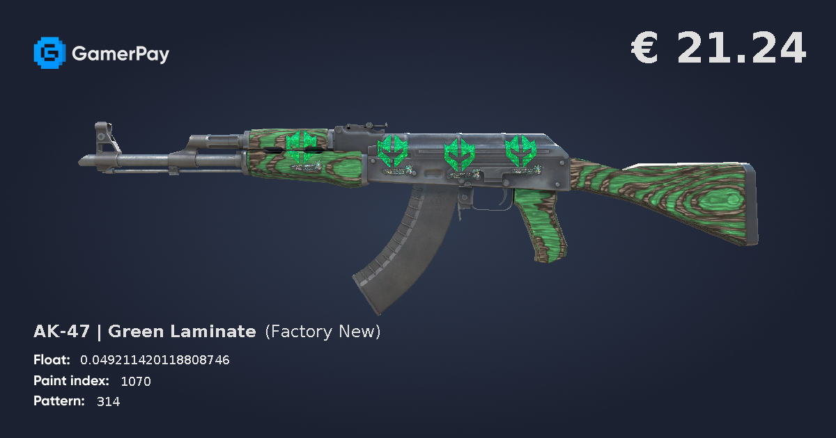 AK-47 | Green Laminate on GamerPay