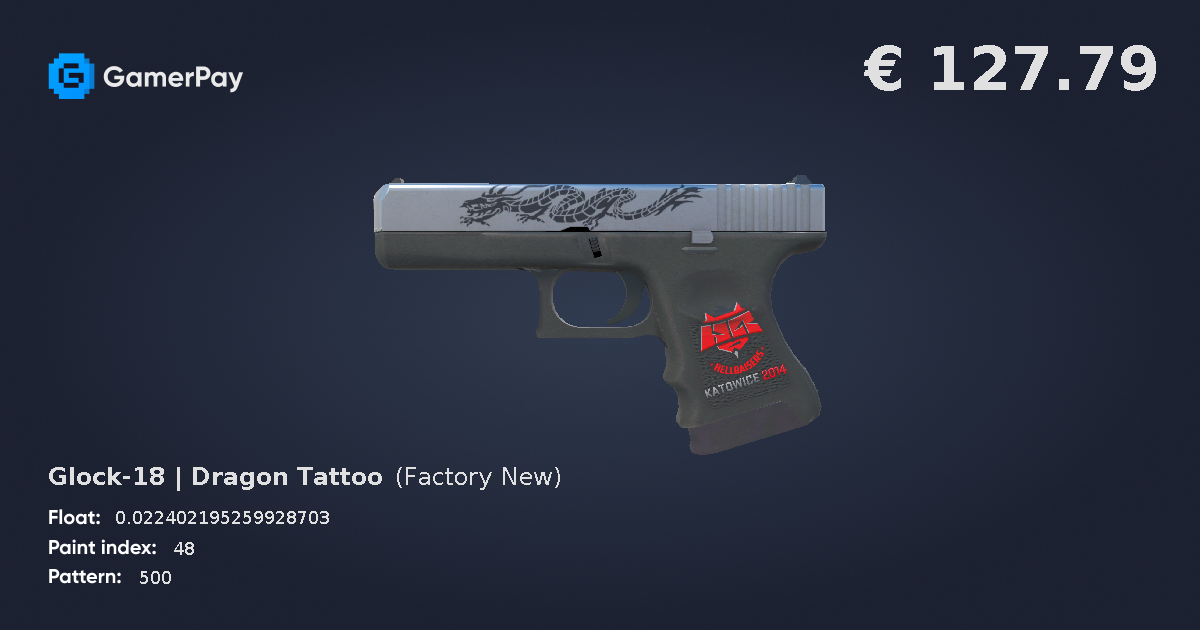Glock-18 | Dragon Tattoo on GamerPay