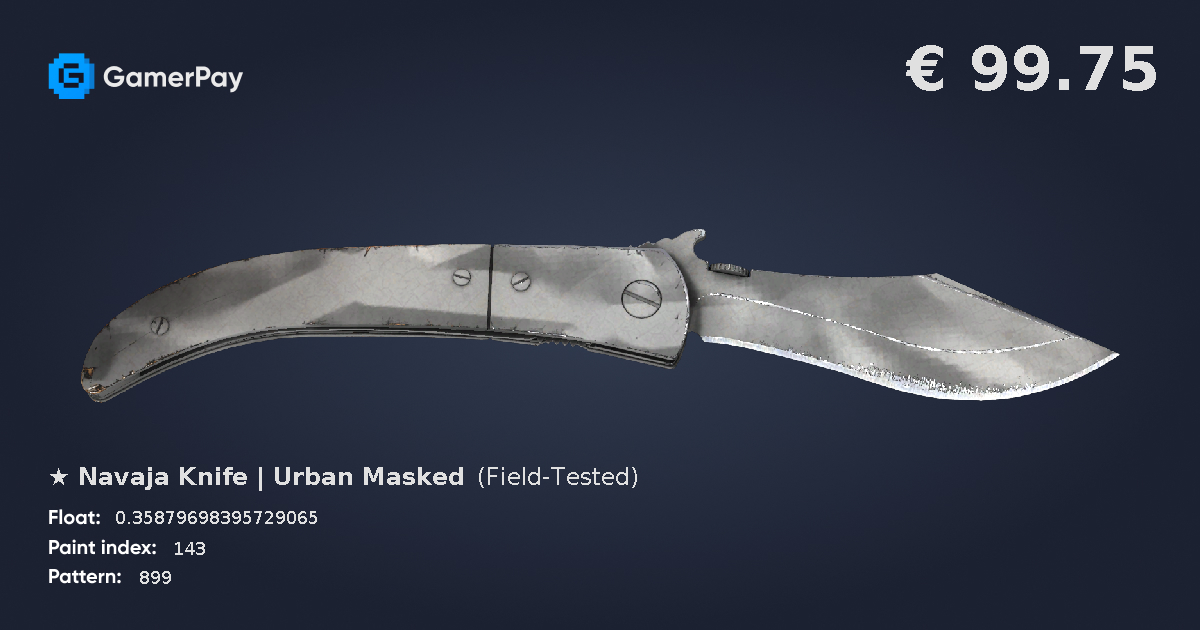 Navaja Knife | Urban Masked on GamerPay