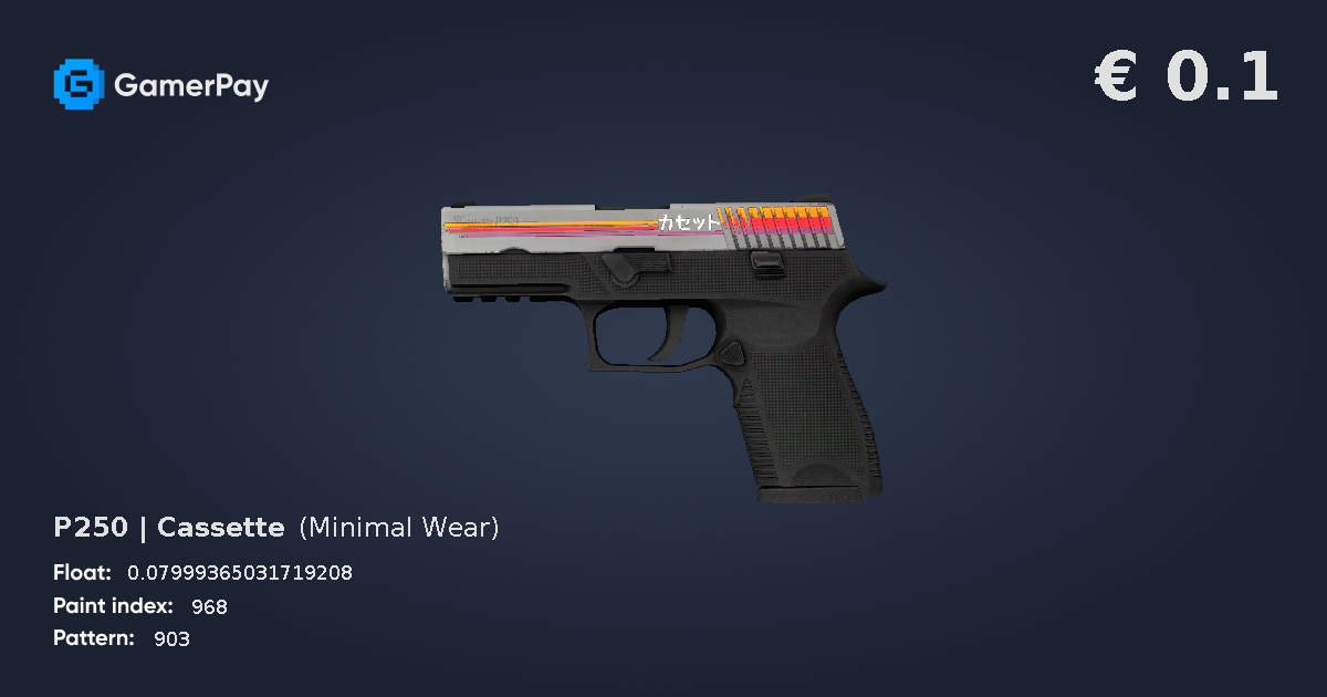 P250 | Cassette on GamerPay