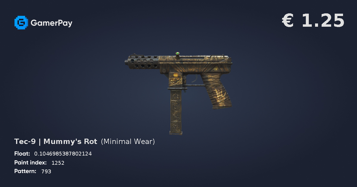 Tec-9 | Mummy's Rot on GamerPay
