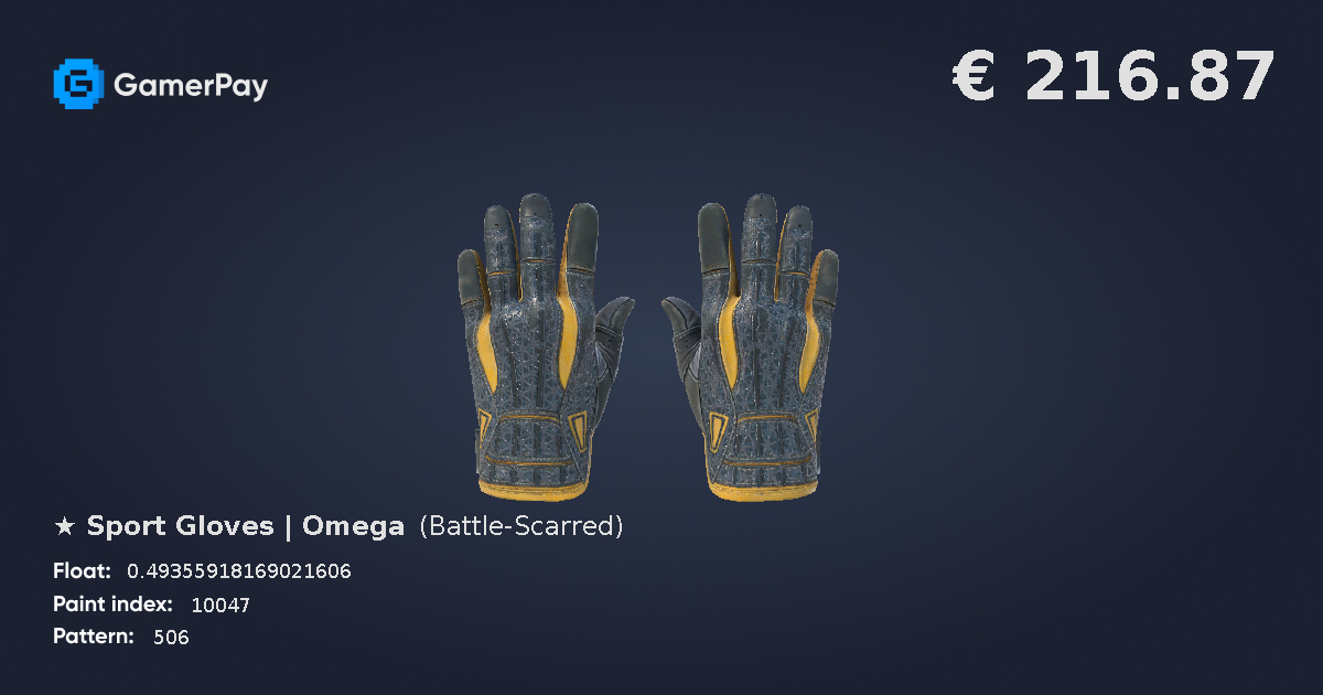Sport Gloves | Omega on GamerPay