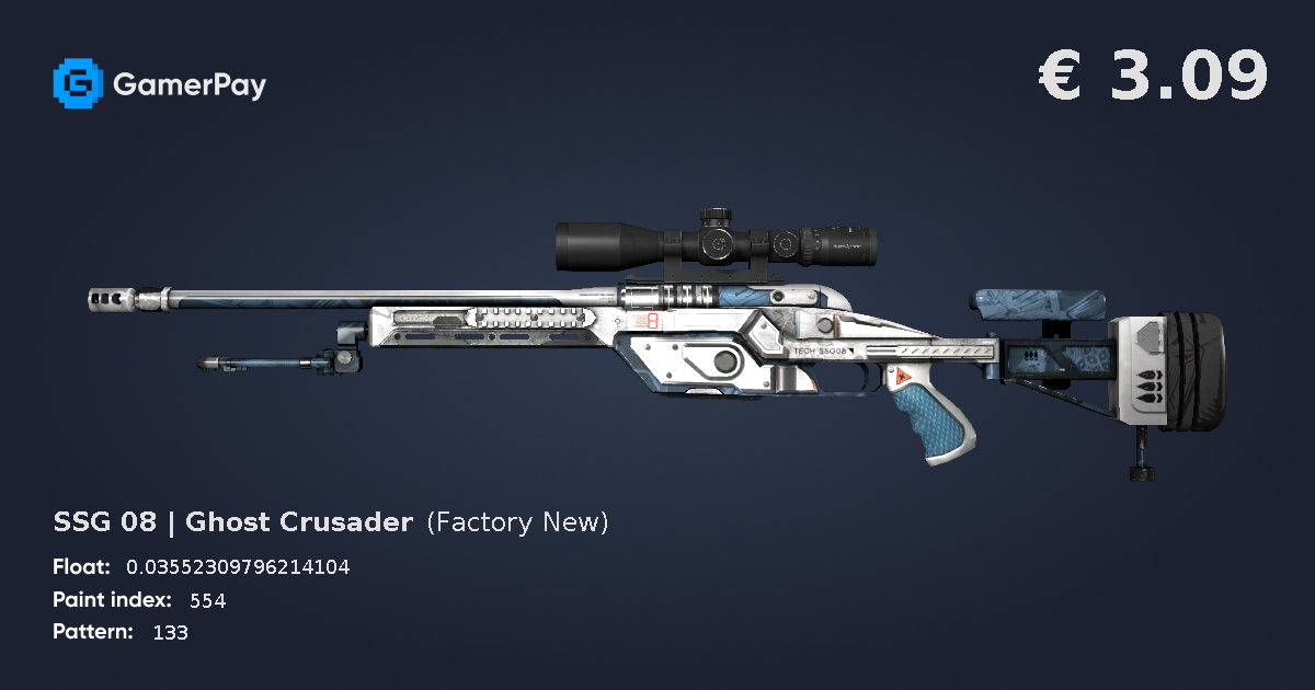 SSG 08 | Ghost Crusader on GamerPay