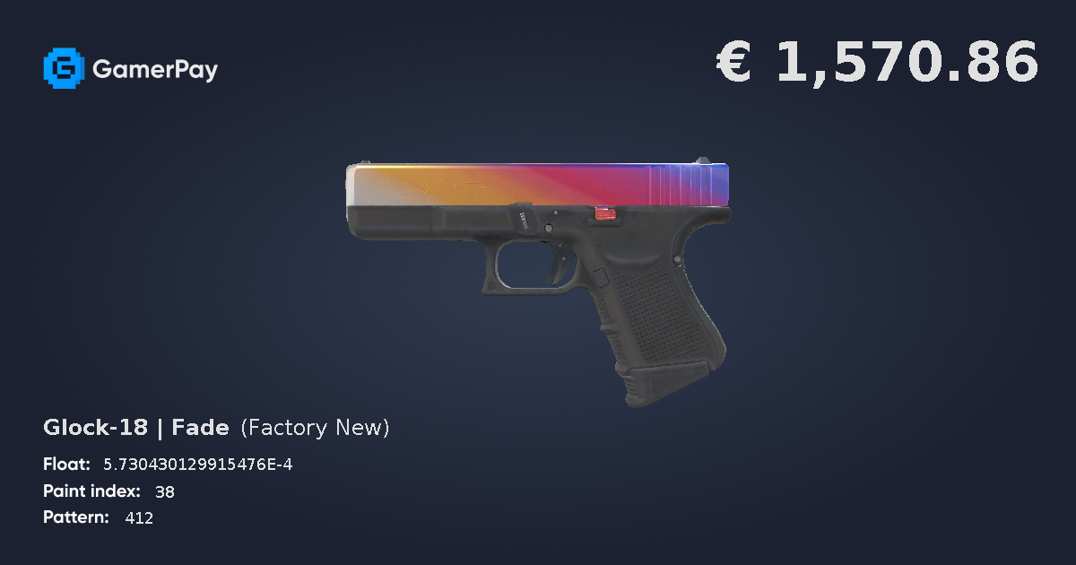 Glock-18 | Fade on GamerPay
