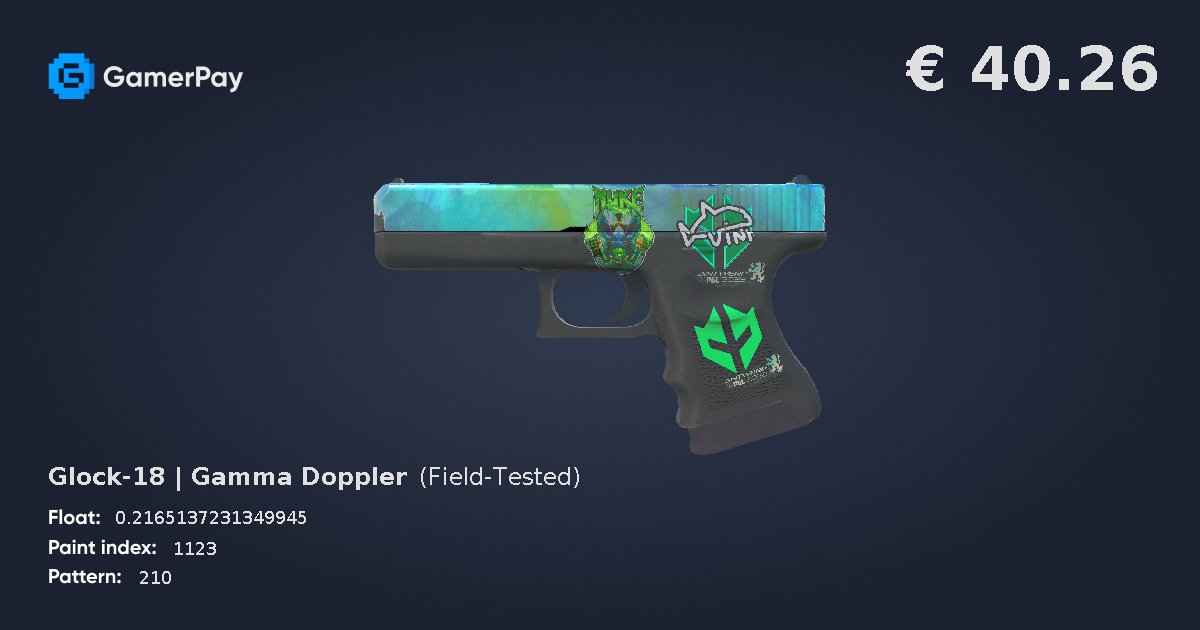 Glock-18 | Gamma Doppler Phase 4 on GamerPay