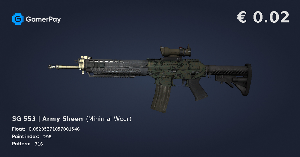 SG 553 | Army Sheen on GamerPay