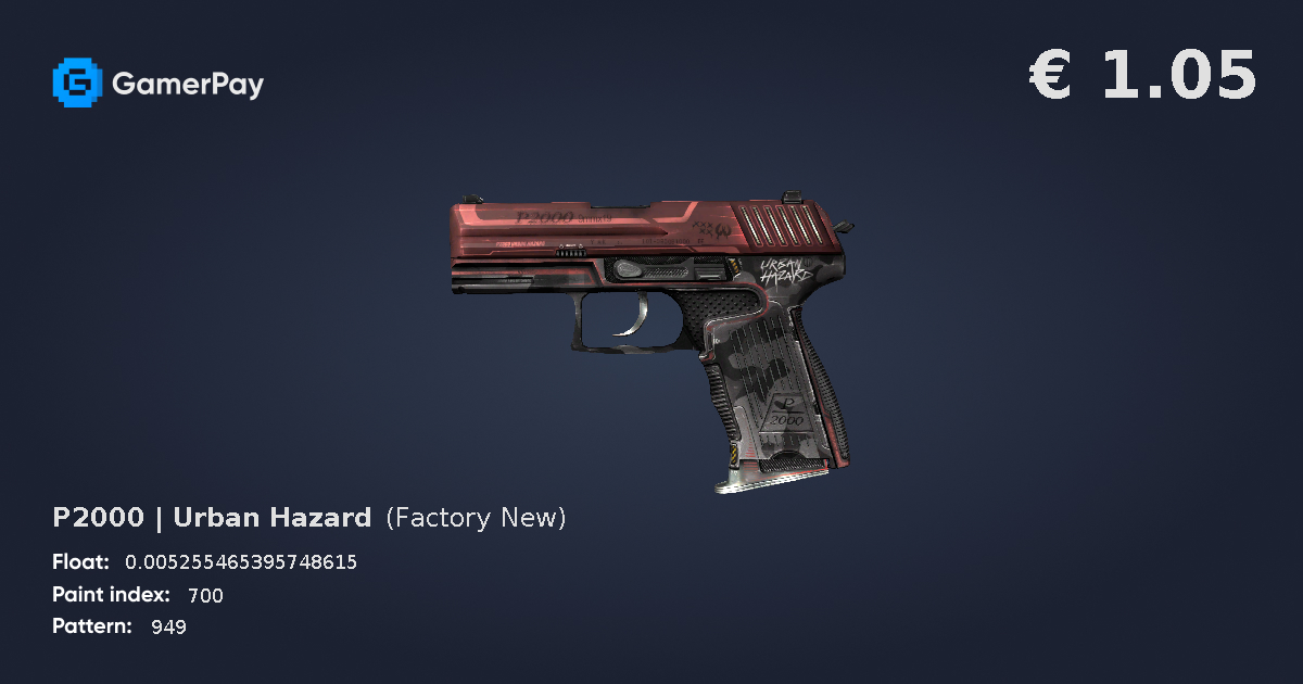 P2000 | Urban Hazard on GamerPay