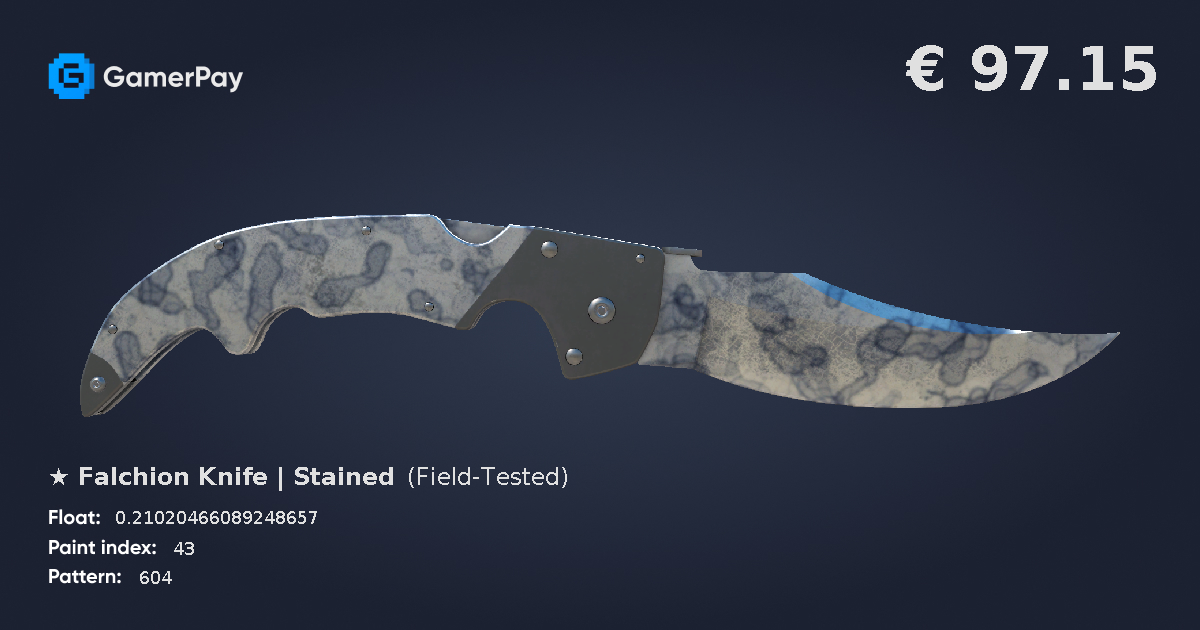 Falchion Knife | Stained on GamerPay