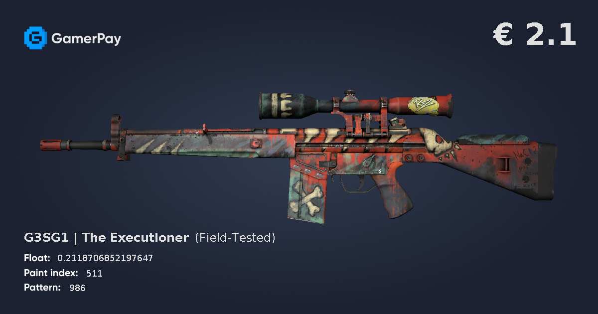 G3SG1 | The Executioner on GamerPay