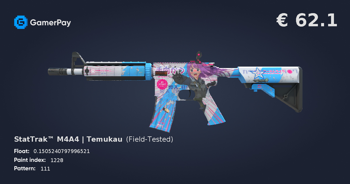 StatTrak™ M4A4 | Temukau on GamerPay