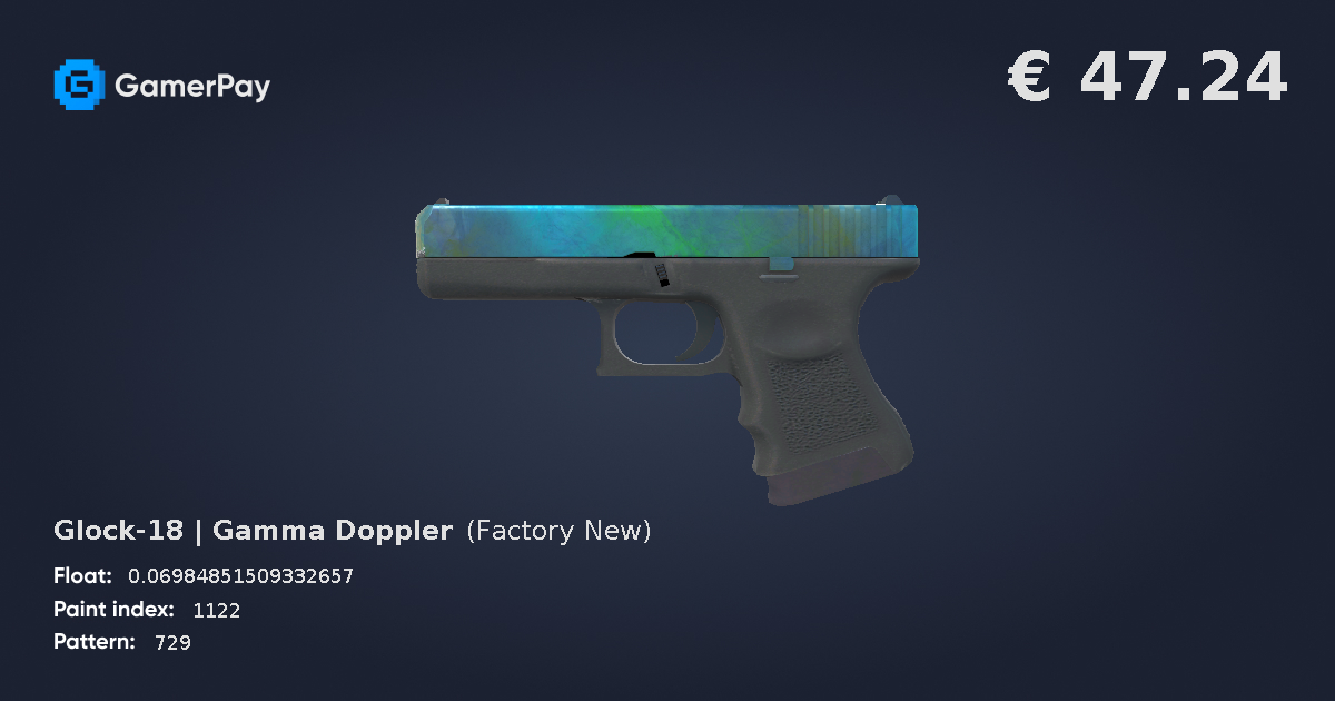 Glock-18 | Gamma Doppler Phase 3 on GamerPay