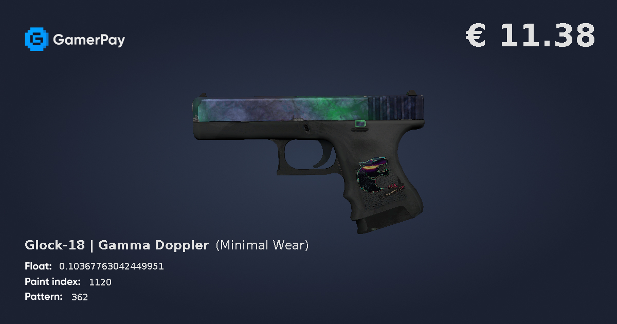 Glock-18 | Gamma Doppler Phase 1 on GamerPay