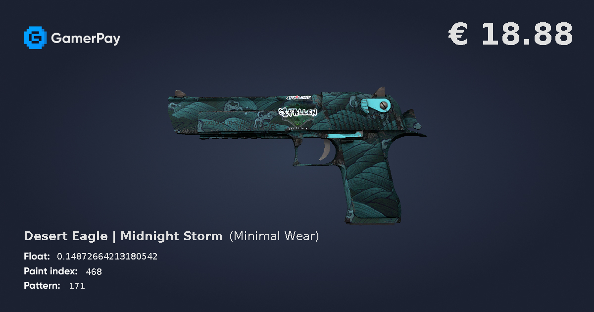 Desert Eagle | Midnight Storm on GamerPay