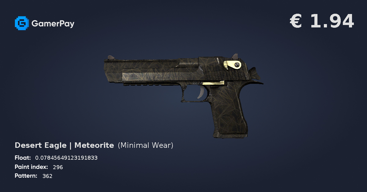 Desert Eagle | Meteorite on GamerPay