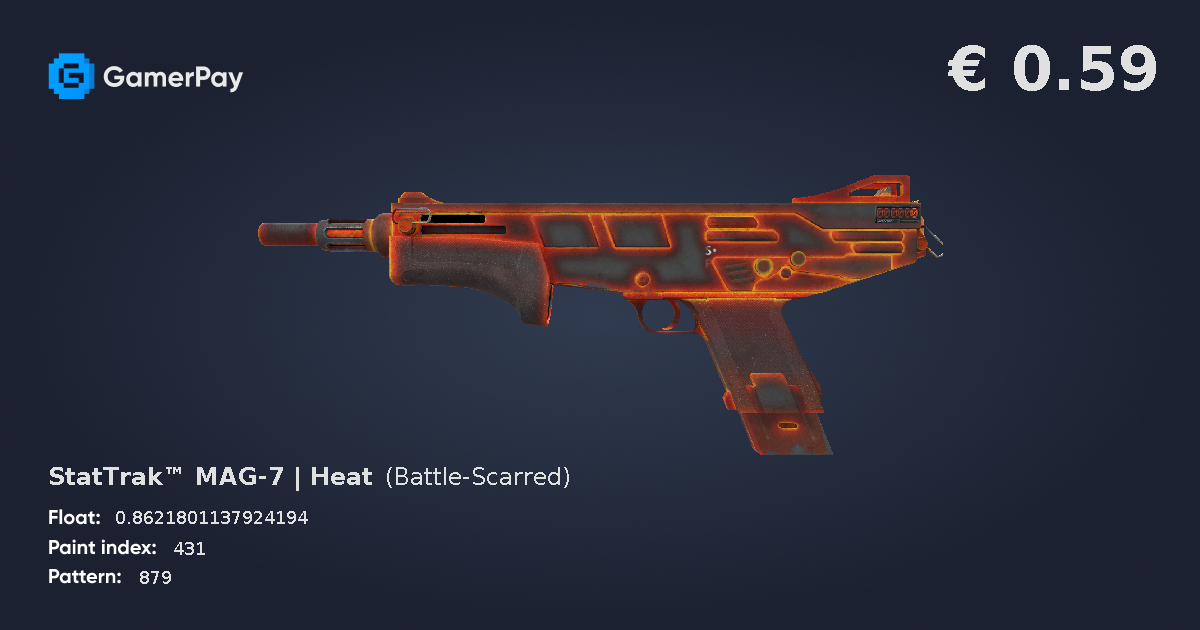 StatTrak™ MAG-7 | Heat on GamerPay