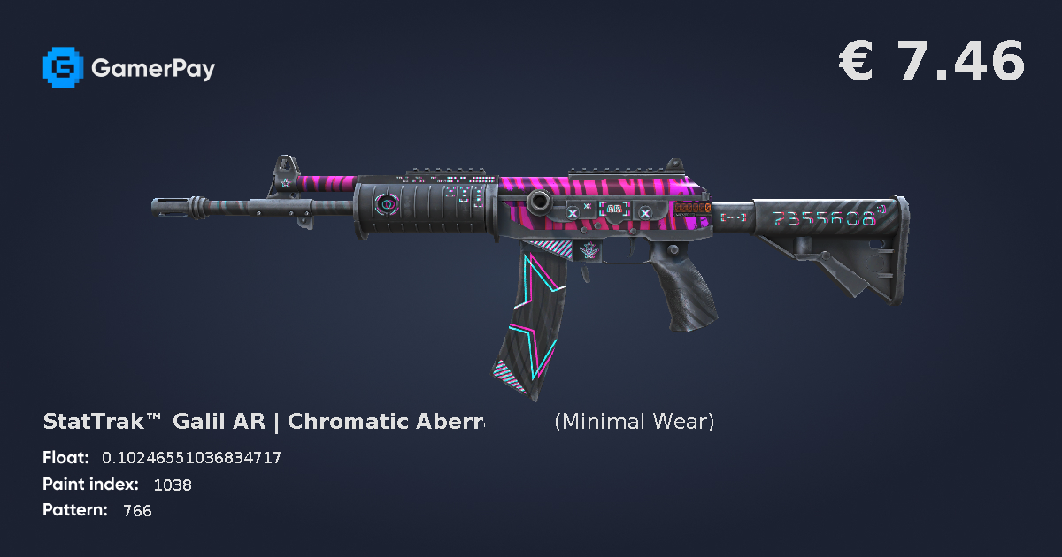 StatTrak™ Galil AR | Chromatic Aberration on GamerPay