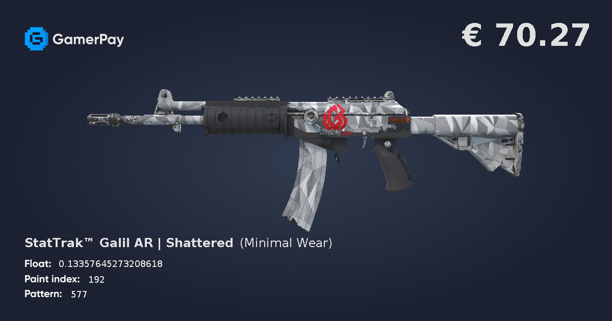 StatTrak™ Galil AR | Shattered on GamerPay