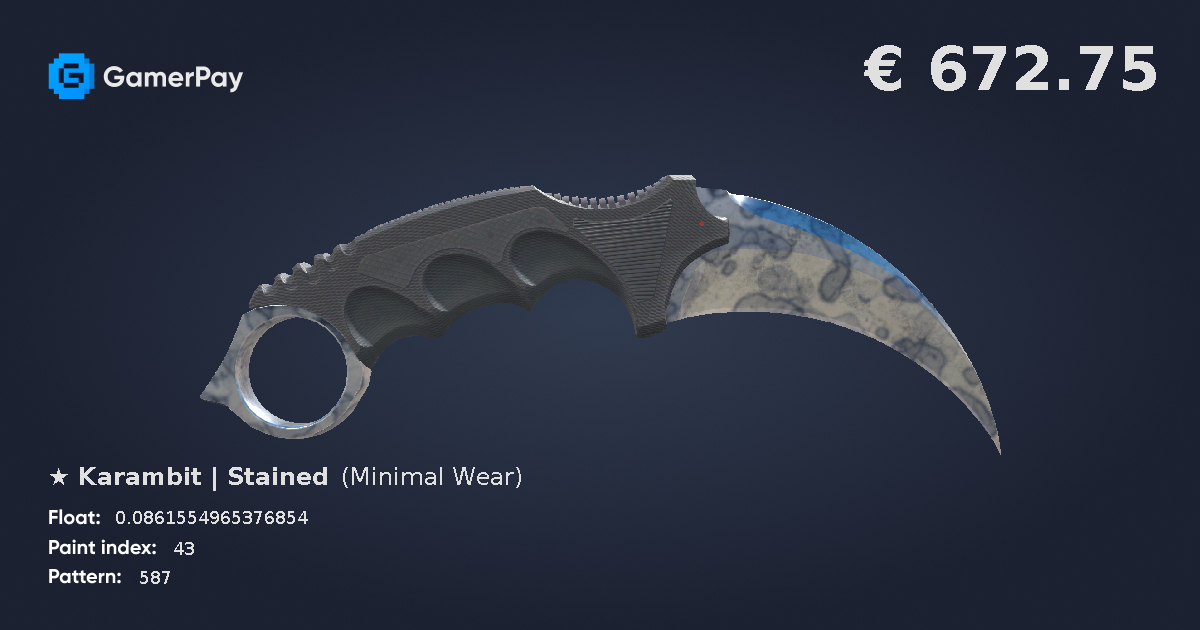 Karambit | Stained on GamerPay