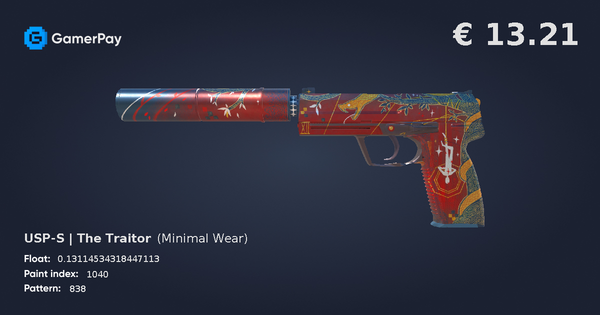 USP-S | The Traitor on GamerPay