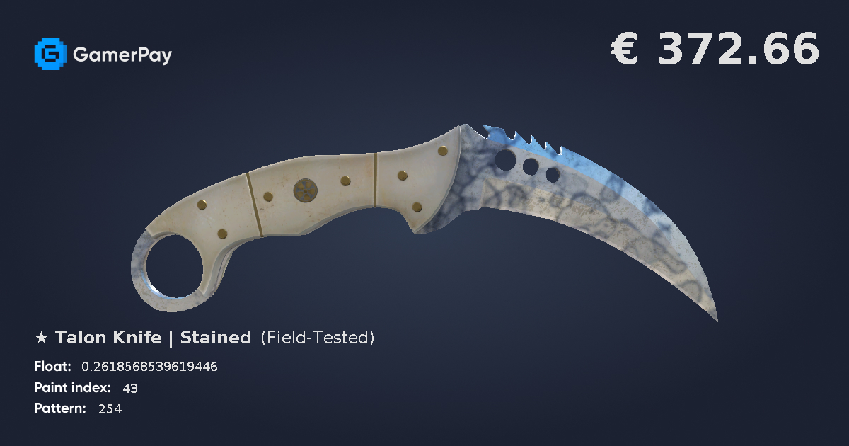 Talon Knife | Stained on GamerPay