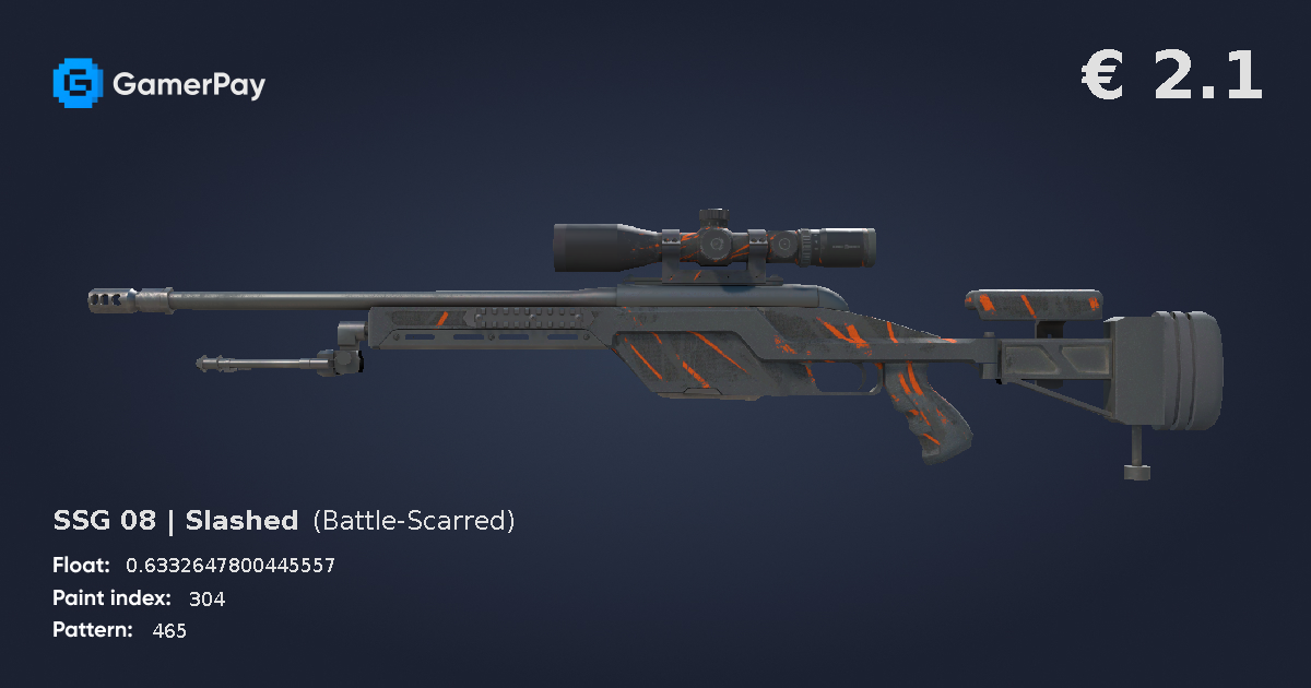 SSG 08 | Slashed on GamerPay