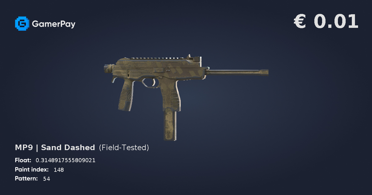 MP9 | Sand Dashed on GamerPay