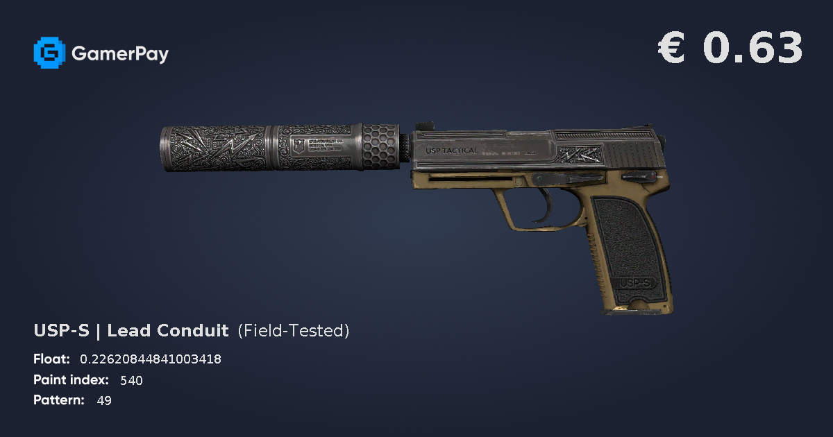 USP-S | Lead Conduit on GamerPay