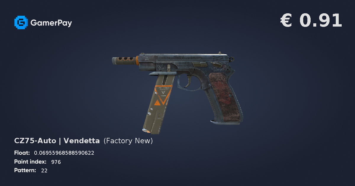 CZ75-Auto | Vendetta on GamerPay