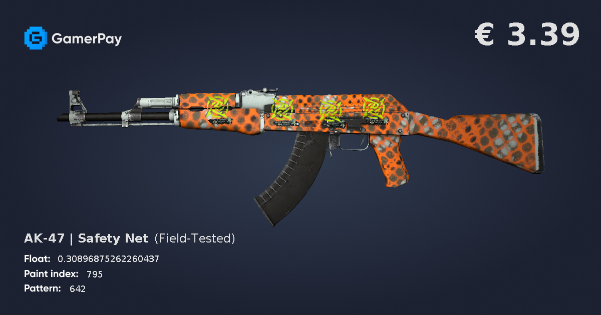 AK-47 | Safety Net on GamerPay