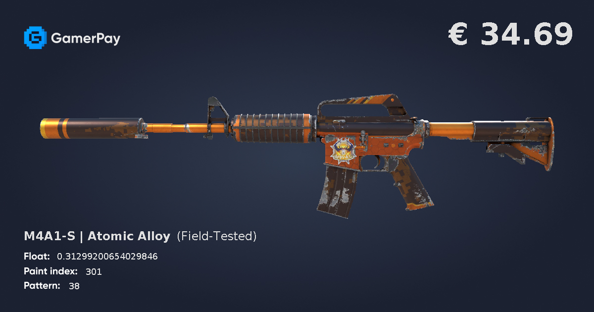 M4A1-S | Atomic Alloy on GamerPay