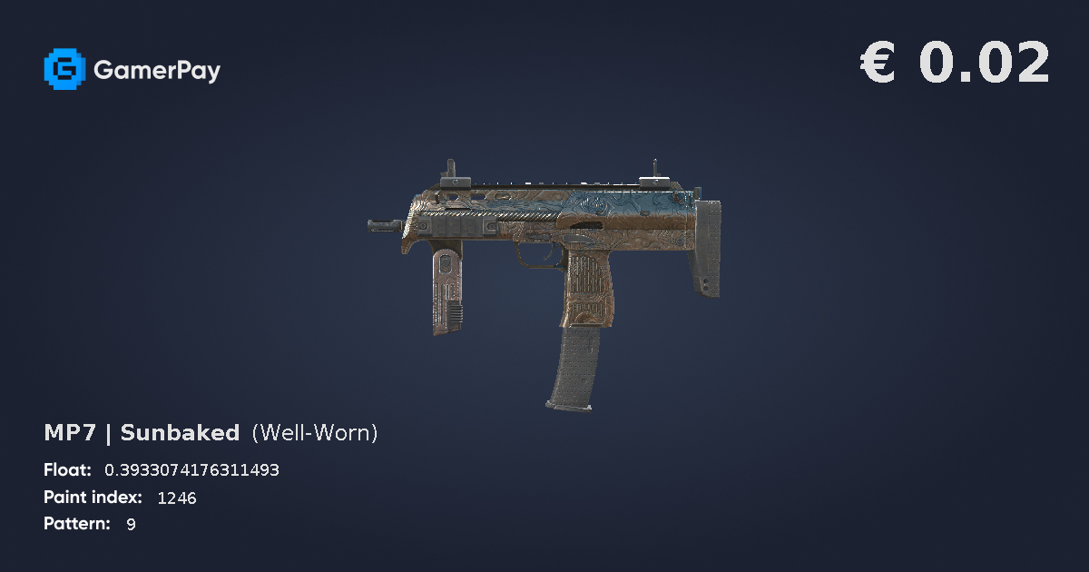 MP7 | Sunbaked on GamerPay