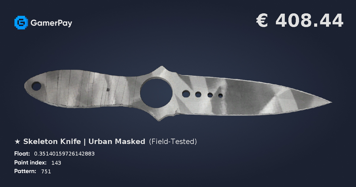 Skeleton Knife | Urban Masked on GamerPay