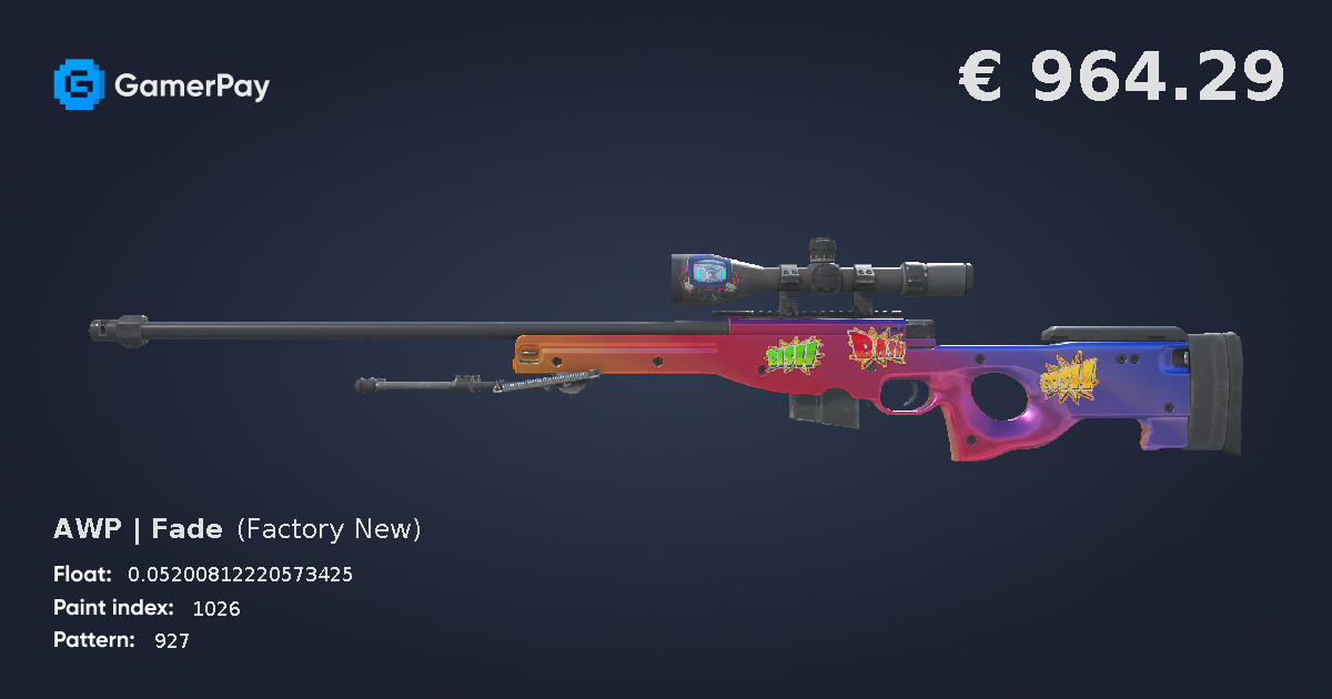 AWP | Fade on GamerPay