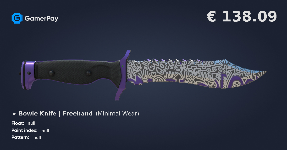 Bowie Knife | Freehand on GamerPay