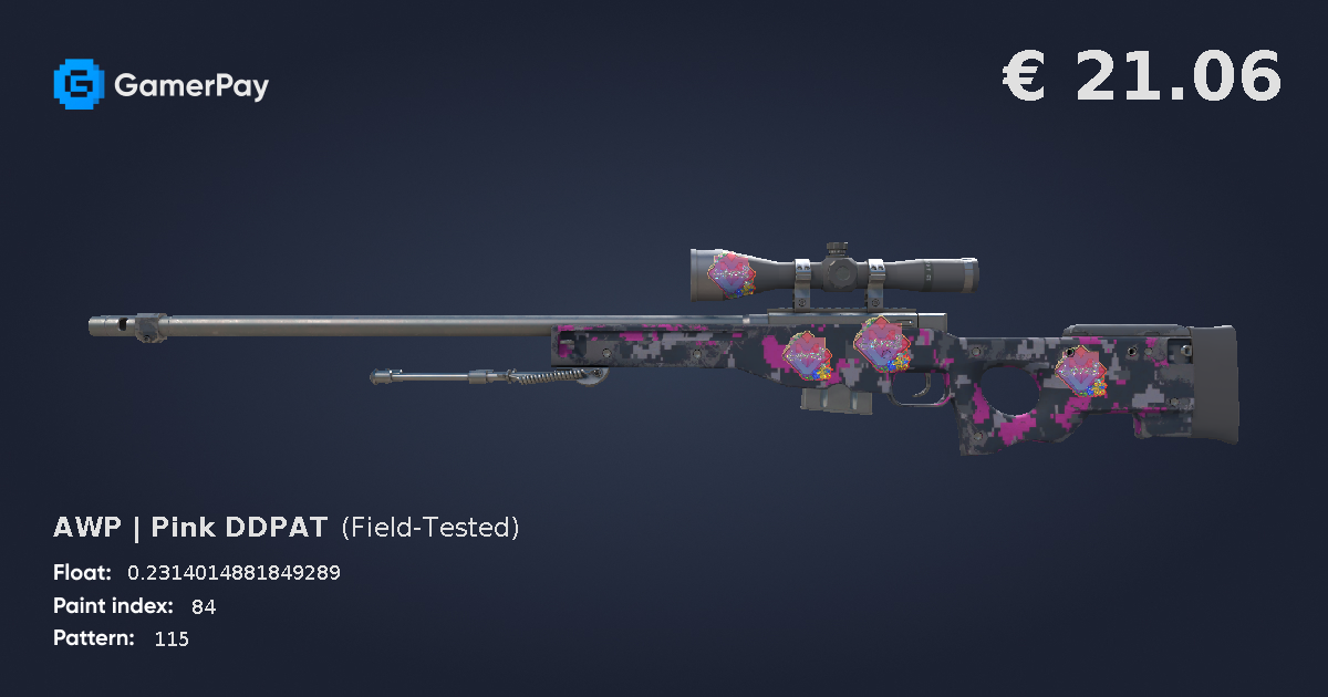 AWP | Pink DDPAT on GamerPay