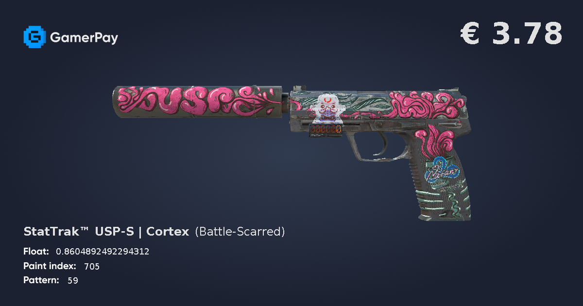 StatTrak™ USP-S | Cortex on GamerPay