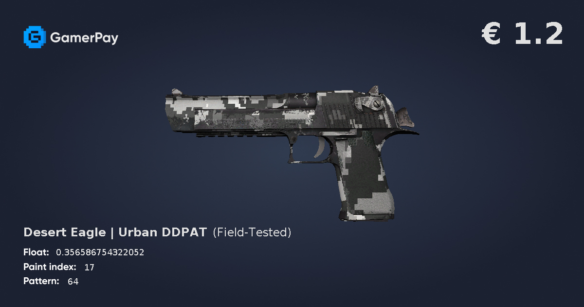 Desert Eagle | Urban DDPAT on GamerPay