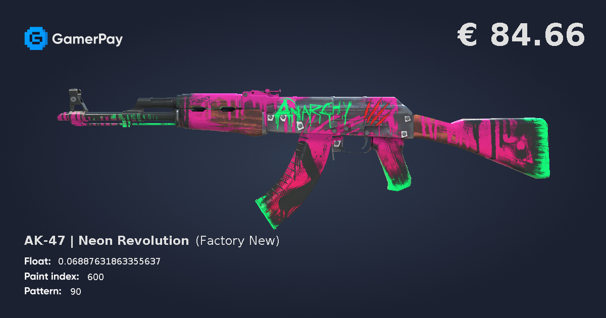 AK-47 | Neon Revolution on GamerPay