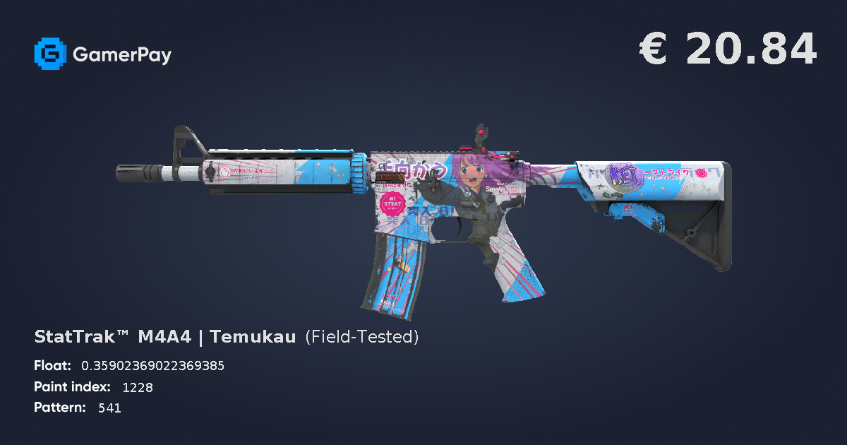 StatTrak™ M4A4 | Temukau on GamerPay
